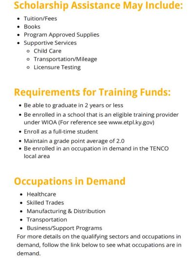 WIOA Form Instructions – TENCO Career Center